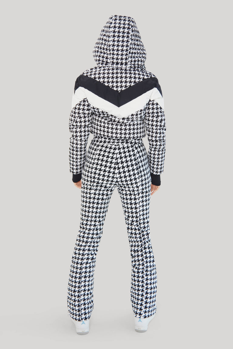 Chevron Ski Suit - Houndstooth – My Sunday Ski