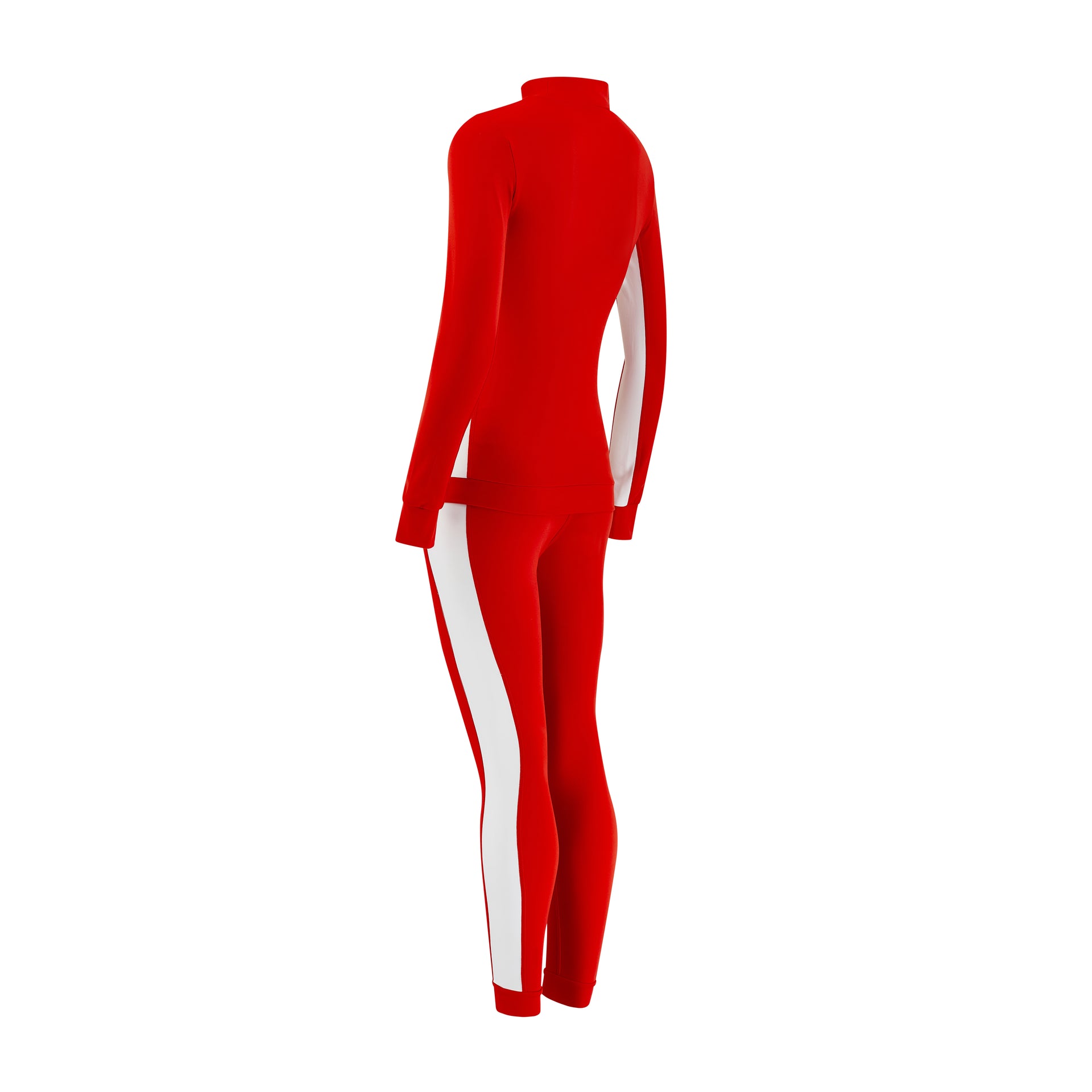Racer Stripe Base Layer Set - Red – My Sunday Ski