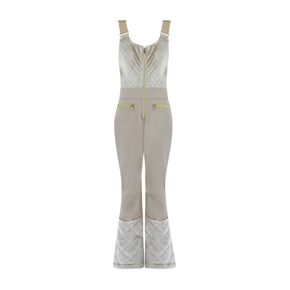 Quilted Velvet Ski Overall - Champagne – My Sunday Ski