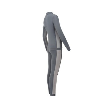 Racer Stripe Base Layer Set - Anthracite – My Sunday Ski